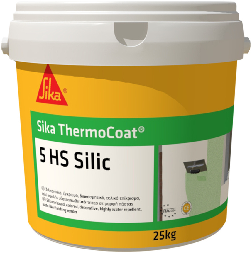 Sika ThermoCoat®-5 HS Silic Λευκό 25kg | ΜΟΝΩΤΙΚΑ ΥΛΙΚΑ ΘΕΣΣΑΛΟΝΙΚΗ