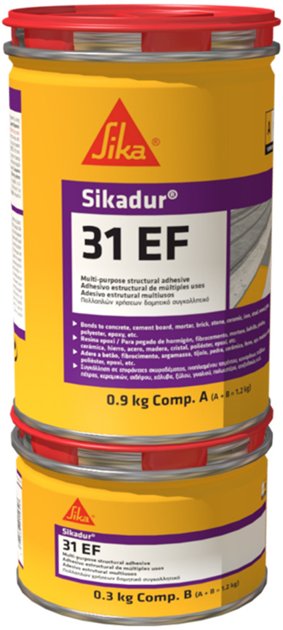 Sikadur®-31 EF 1.2KG | ΜΟΝΩΤΙΚΑ ΥΛΙΚΑ ΘΕΣΣΑΛΟΝΙΚΗ
